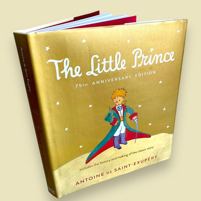 Antoine De Saint-exupéry the Little Prince Hardcover - Illustrated Book ...