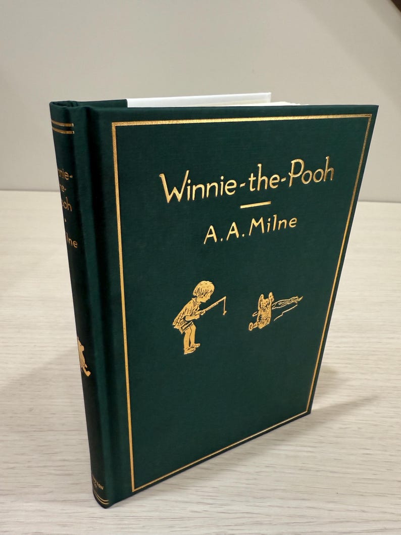 WINNIE - THE - POOH by A. A. Milne Classic Book - Collectible ...