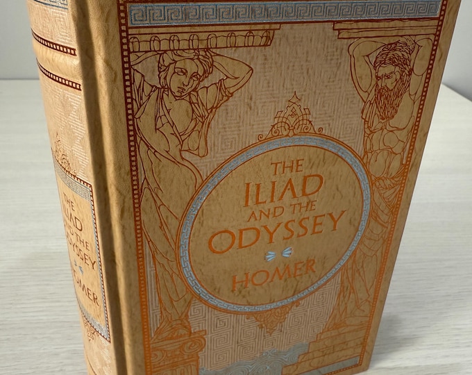 The Iliad and the Odyssey by Homer: Gift Edition Hardcover - Deluxe ...