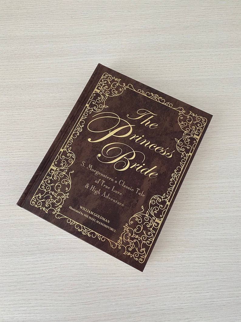 The Princess Bride: Illustrated Hardcover Deluxe Edition - Classic Book ...