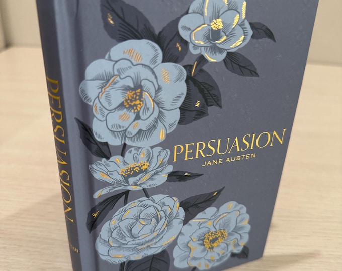 Persuasion by Jane Austen - Deluxe Hardcover Book With Gold Edged Pages ...