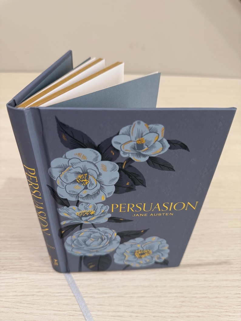 Persuasion by Jane Austen - Deluxe Hardcover Book With Gold Edged Pages ...