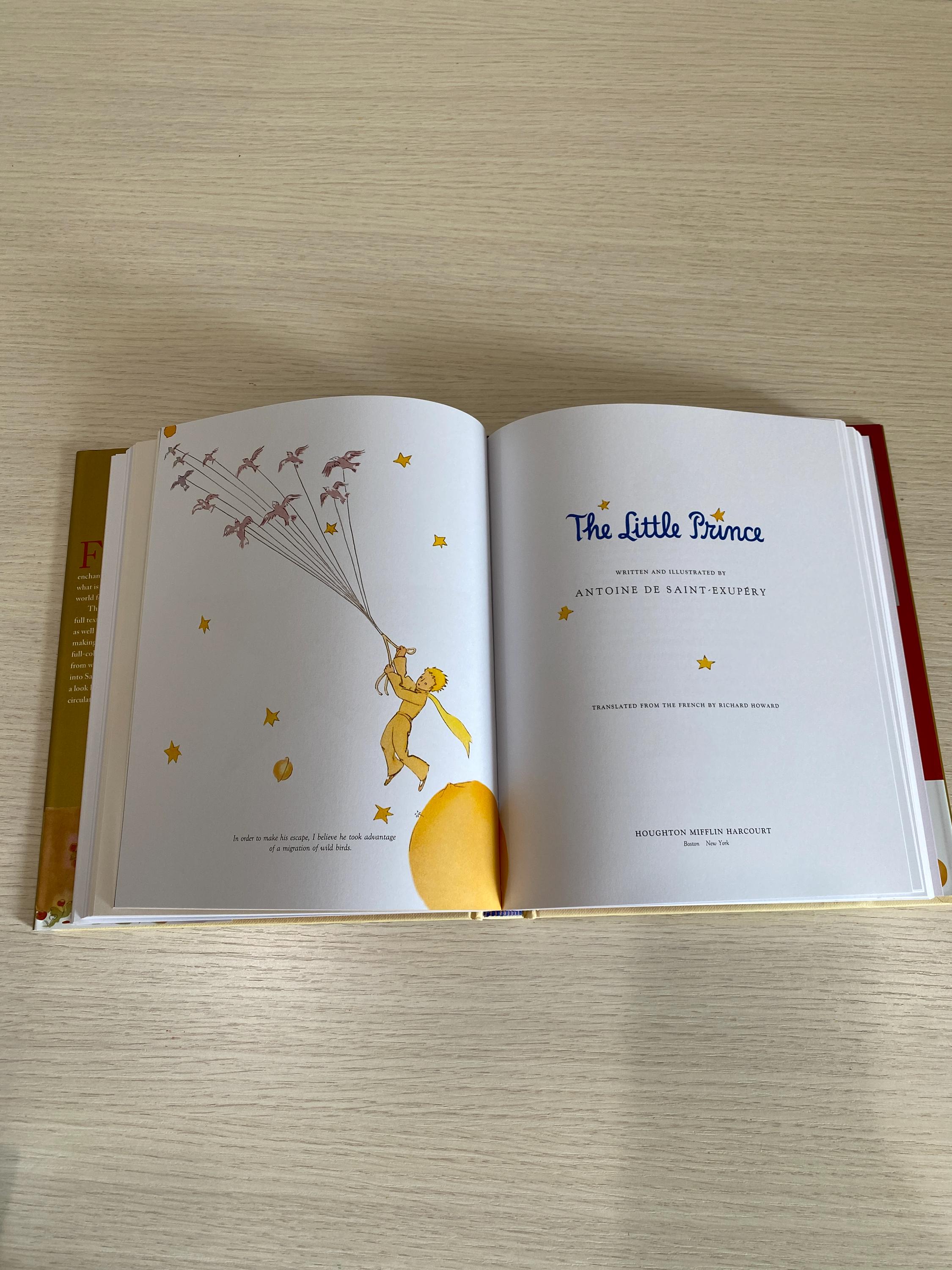 Antoine De Saint-exupéry the Little Prince Hardcover Illustrated Book ...