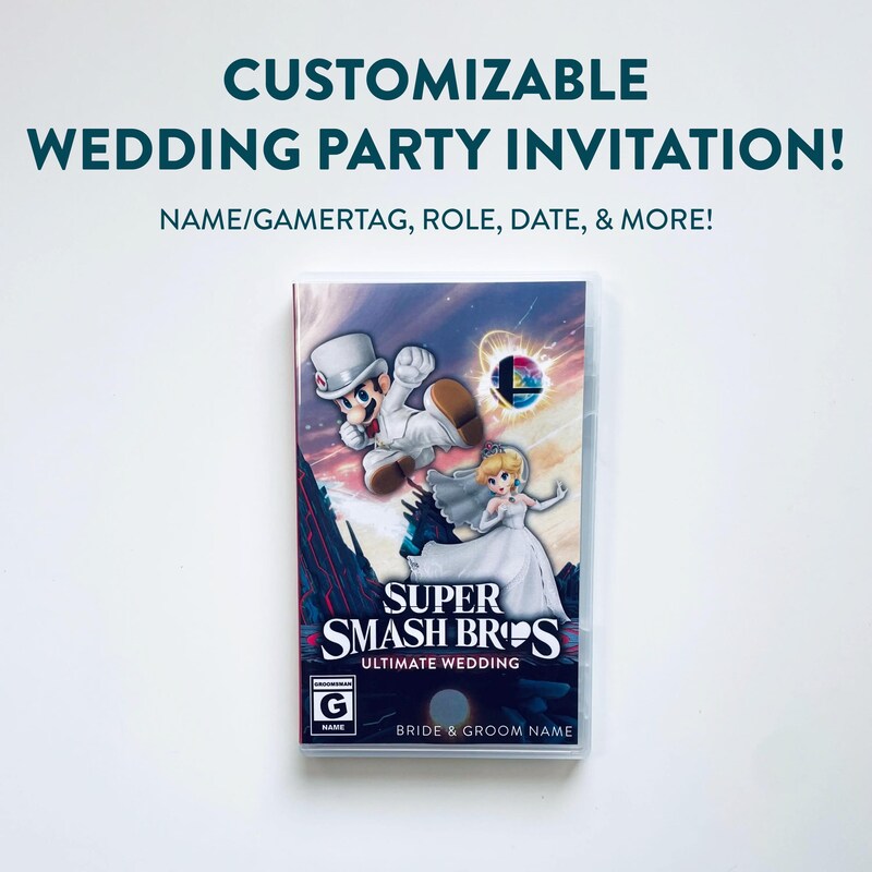 Video Game Wedding - Etsy