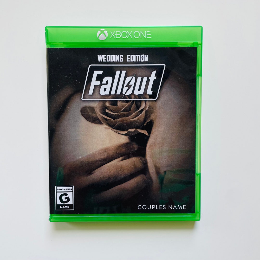 Custom Fallout Inspired Proposal Card, Video Game Groomsmen Card, Gamer ...