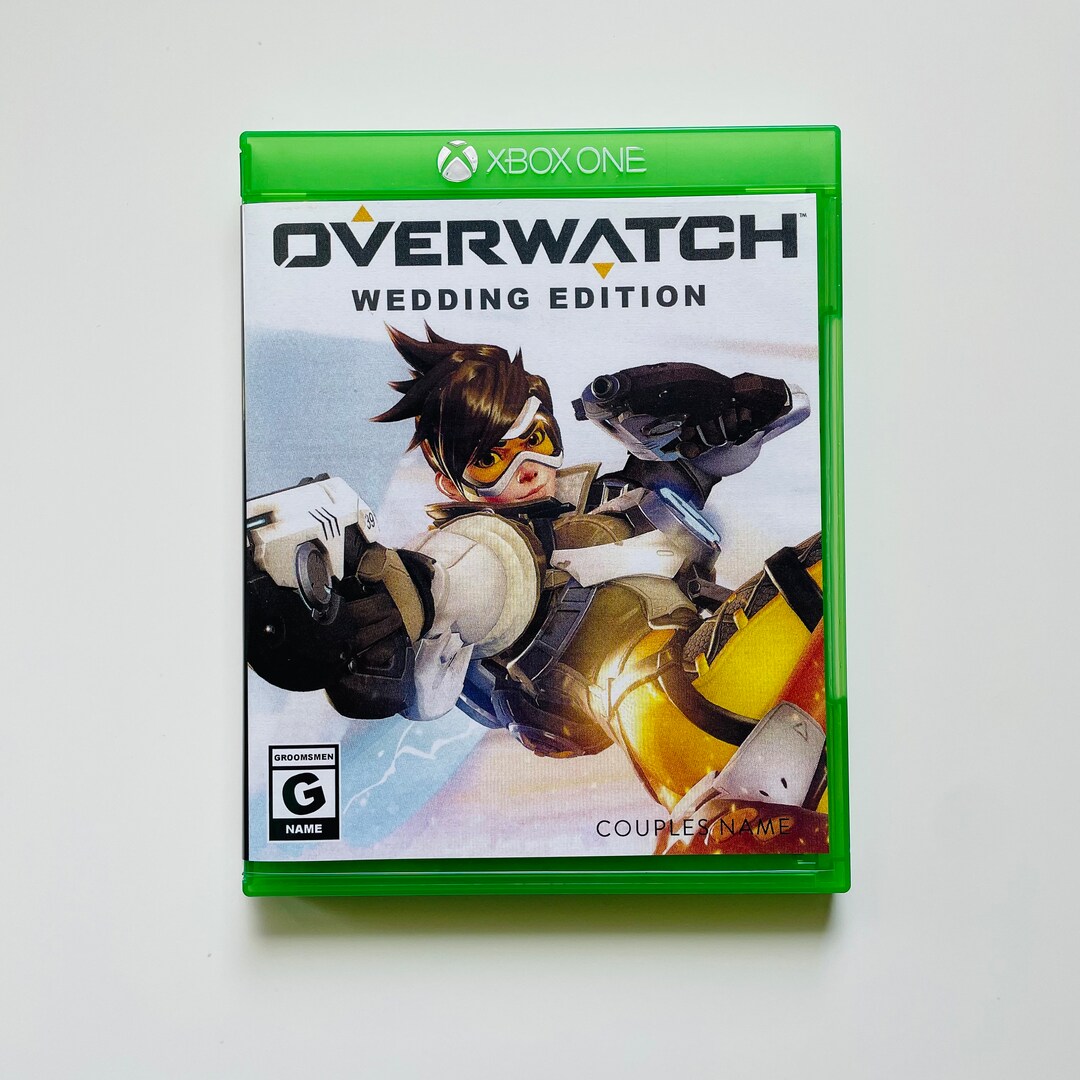 Custom Overwatch Inspired Proposal Card, Video Game Groomsmen Card ...