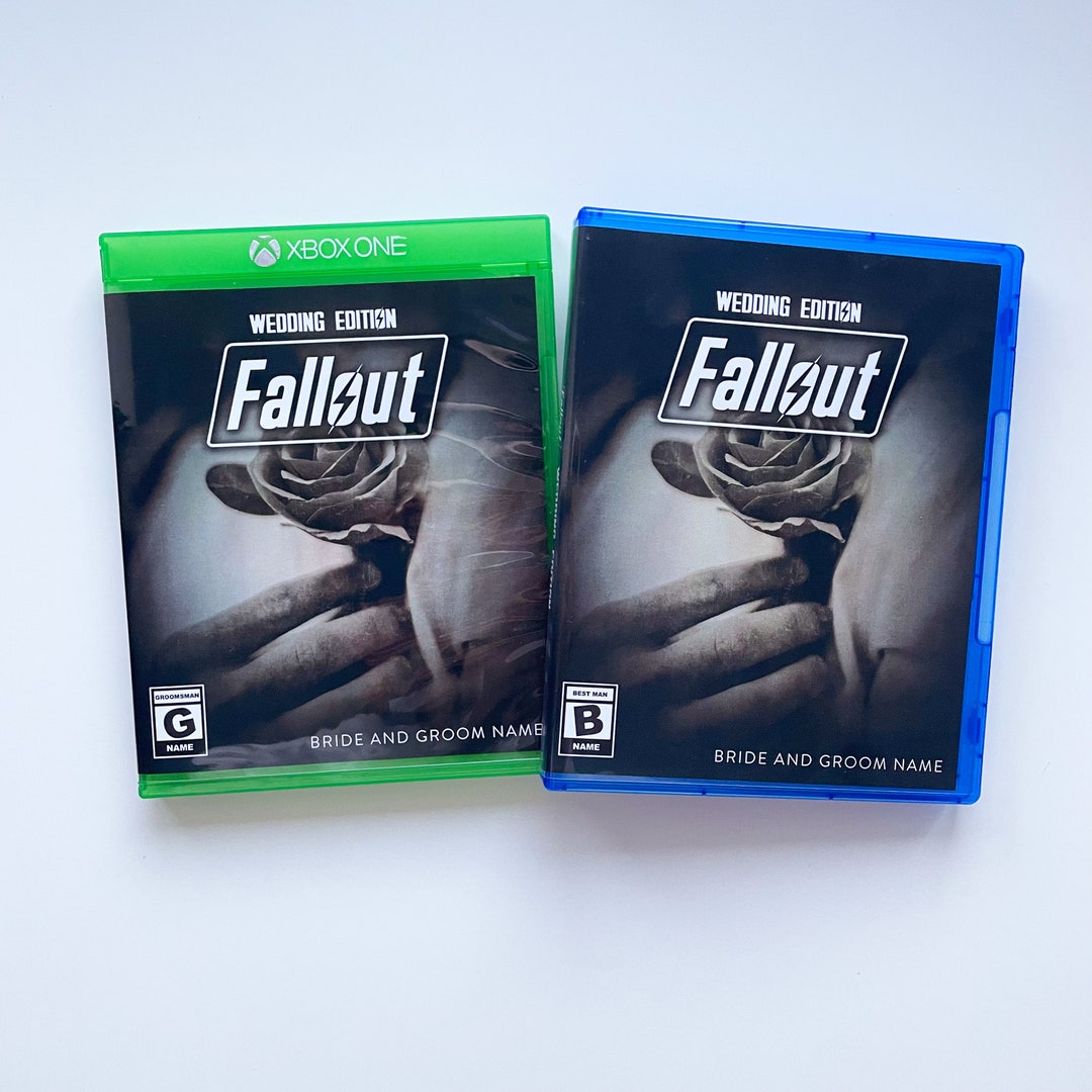 Custom Fallout Inspired Proposal Card, Video Game Groomsmen Card, Gamer ...