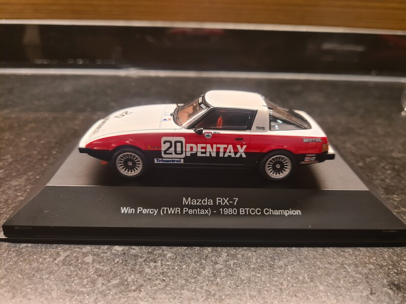 Atlas 1/43 Mazda Rx-7 1980 Btcc Champion Win Percy - Etsy