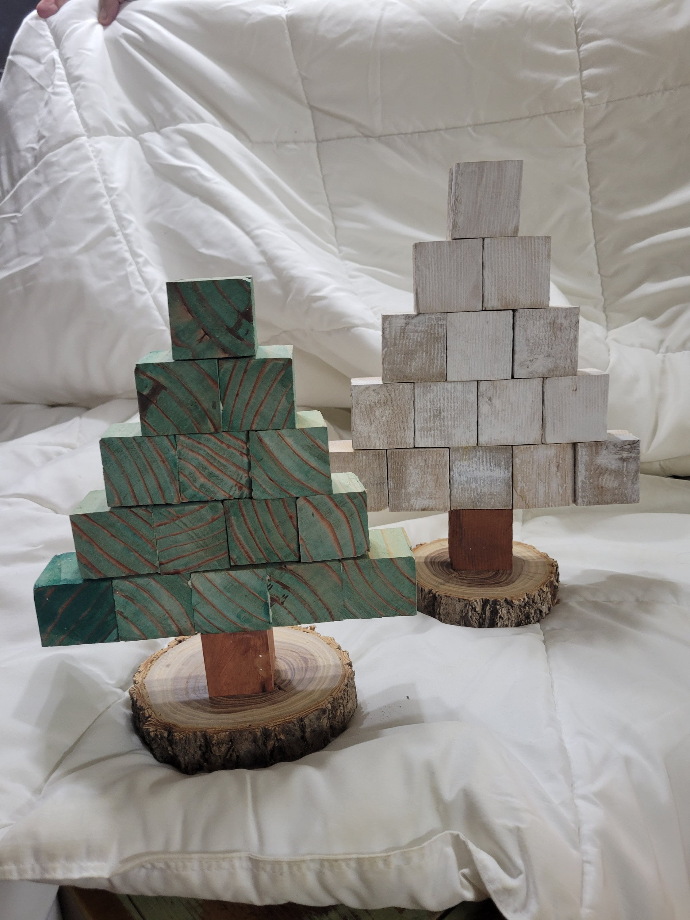 Block Wood Christmas Tree - Etsy