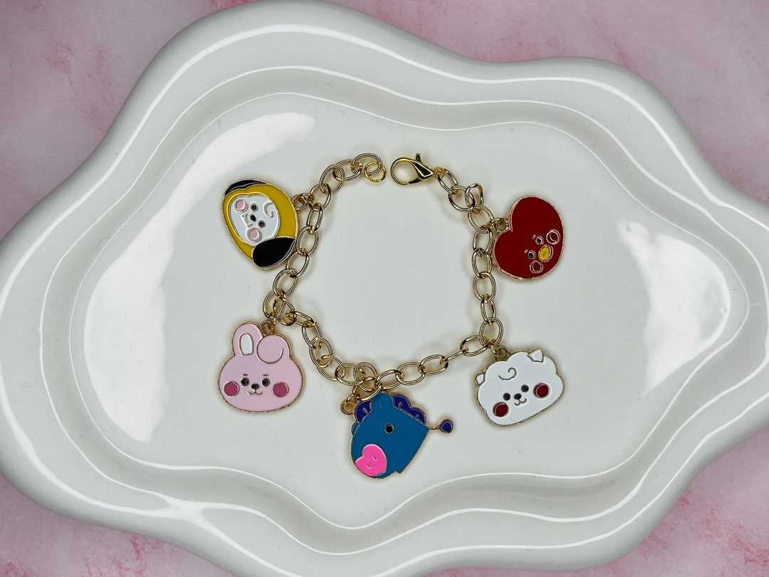 BT21 Charm Bracelet - Etsy