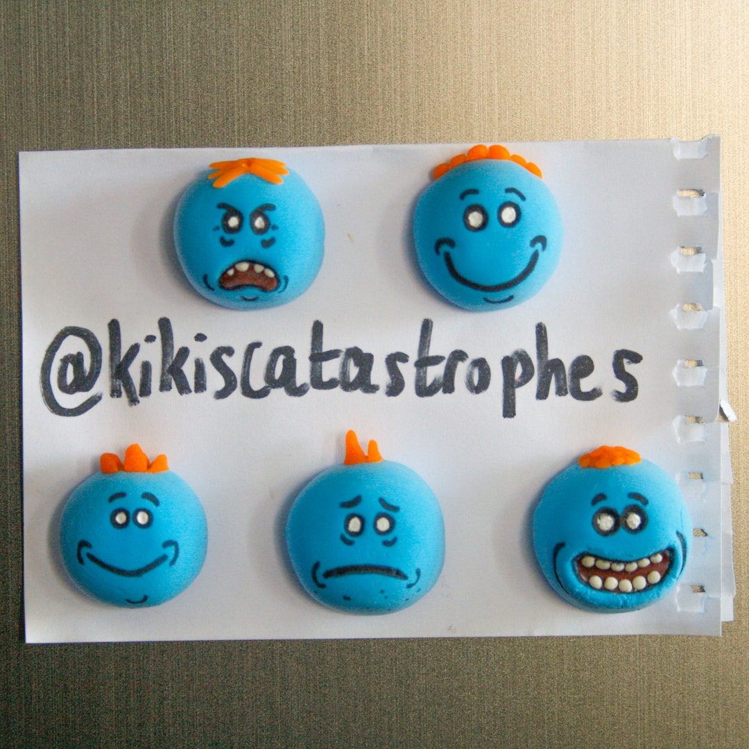 Mr Meeseeks Magnet - Etsy