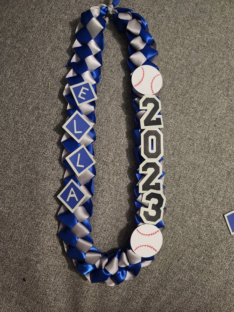 Graduation Lei Baseball, Basketball, Football, Soccer Theme - Etsy