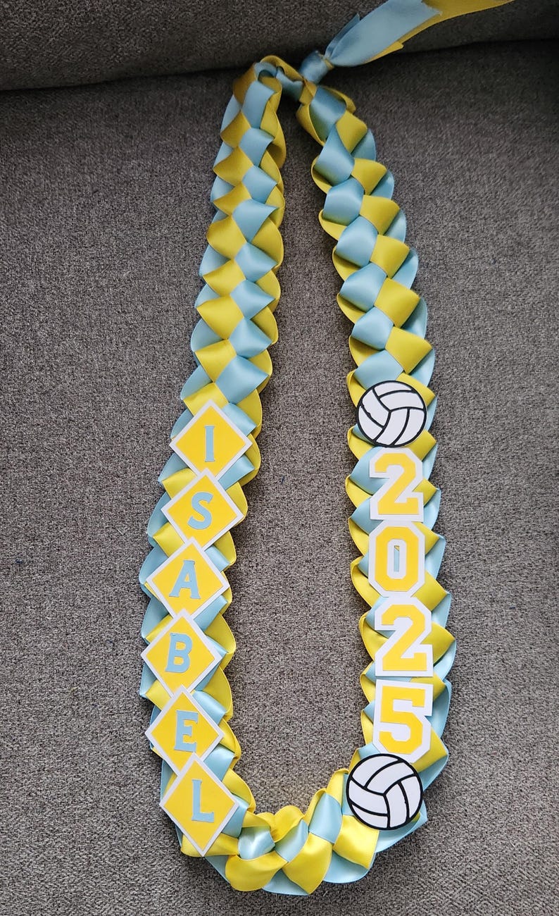 Graduation Lei Baseball, Basketball, Football, Soccer Theme - Etsy