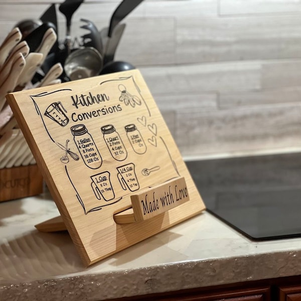 Cook Book Stand - Etsy