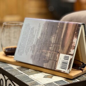 Book Placeholder Night Stand End Table Book Valet Gift for Book Lovers ...