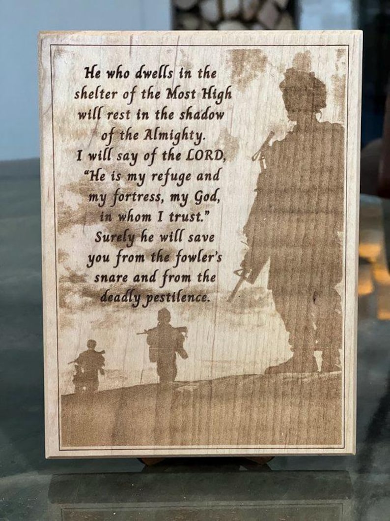 Soldier Prayer - Military, Deployment, Christian Warrior, First ...
