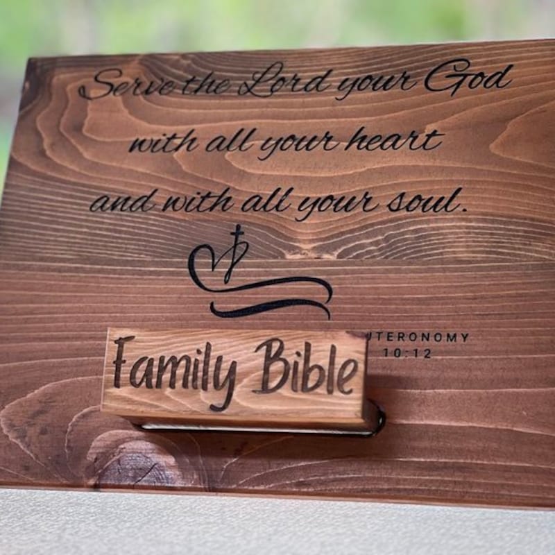 Bible Stand - Etsy
