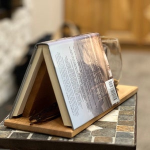 Book Placeholder Night Stand End Table Book Valet Gift for Book Lovers ...