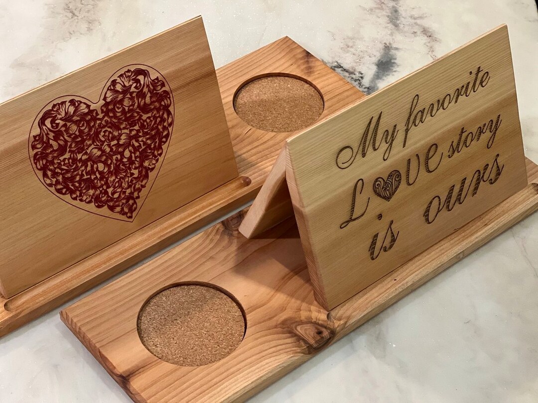 Book Placeholder Night Stand End Table Book Valet Gift for Book Lovers ...