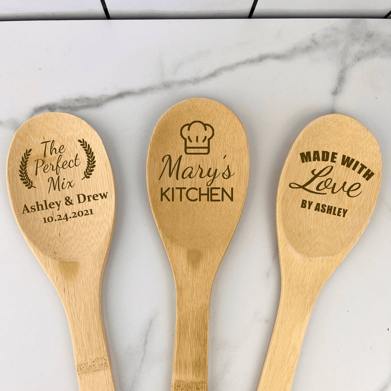 Bamboo Spoons - Etsy