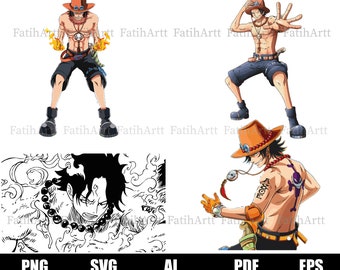 Luffy Cut File - Etsy