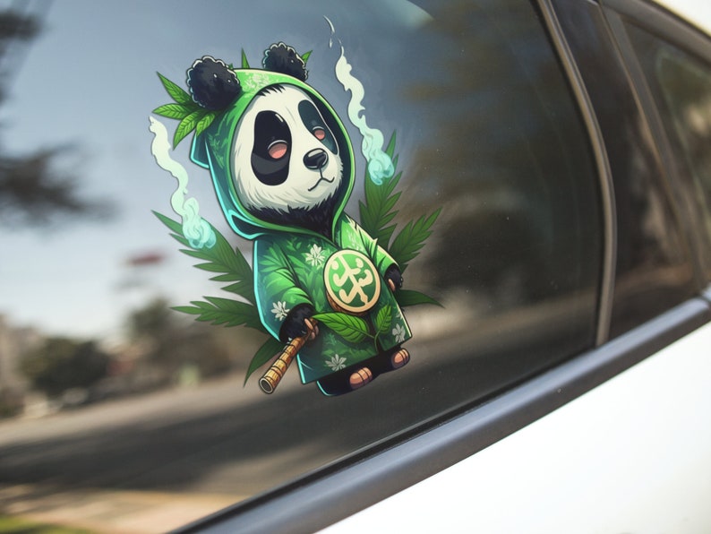 Panda drogado, Animal fumador de hierba, PNG, PNG de cannabis, Diseño ...