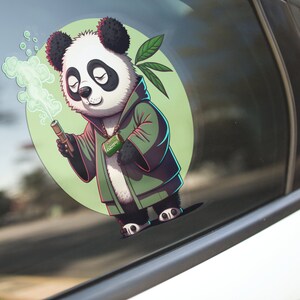 Stoned Panda, PNG Bundle, Weed Smoking Animal, PNG, Cannabis PNG, T ...
