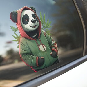 Stoned Panda, PNG Bundle, Weed Smoking Animal, PNG, Cannabis PNG, T ...