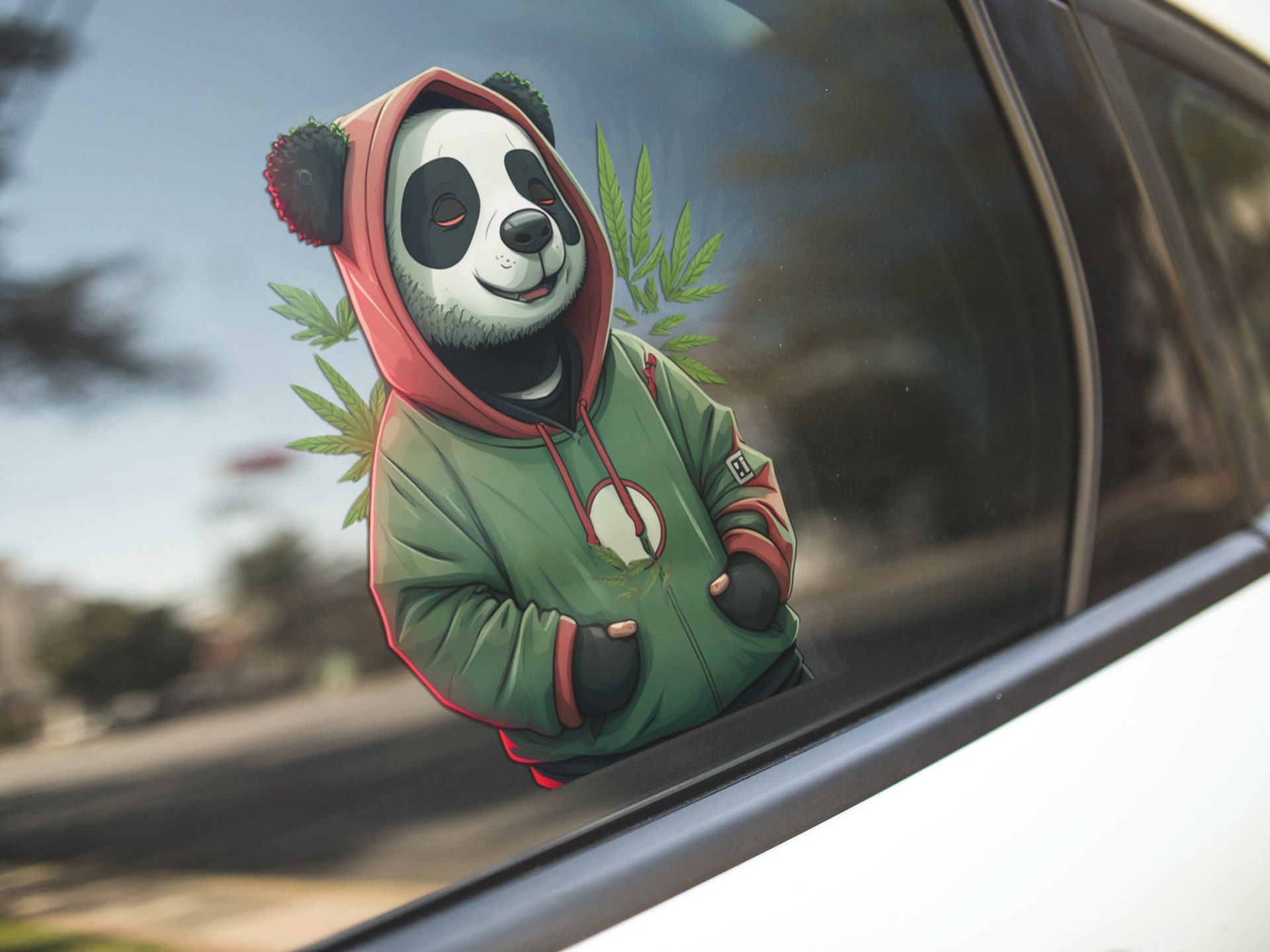 Stoned Panda, PNG Bundle, Weed Smoking Animal, PNG, Cannabis PNG, T ...