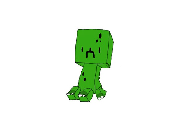 Original Minecraft Creeper