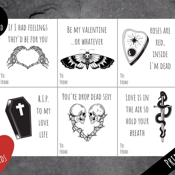 Emo Valentine - Etsy