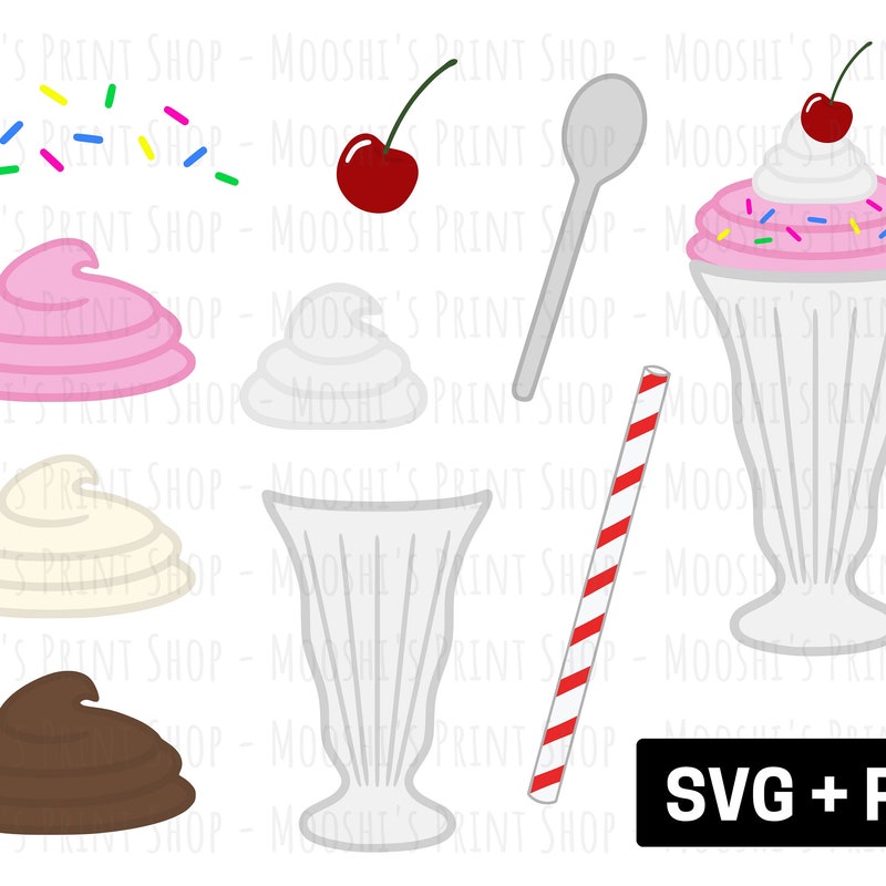 Milkshake Paper Straws - Etsy