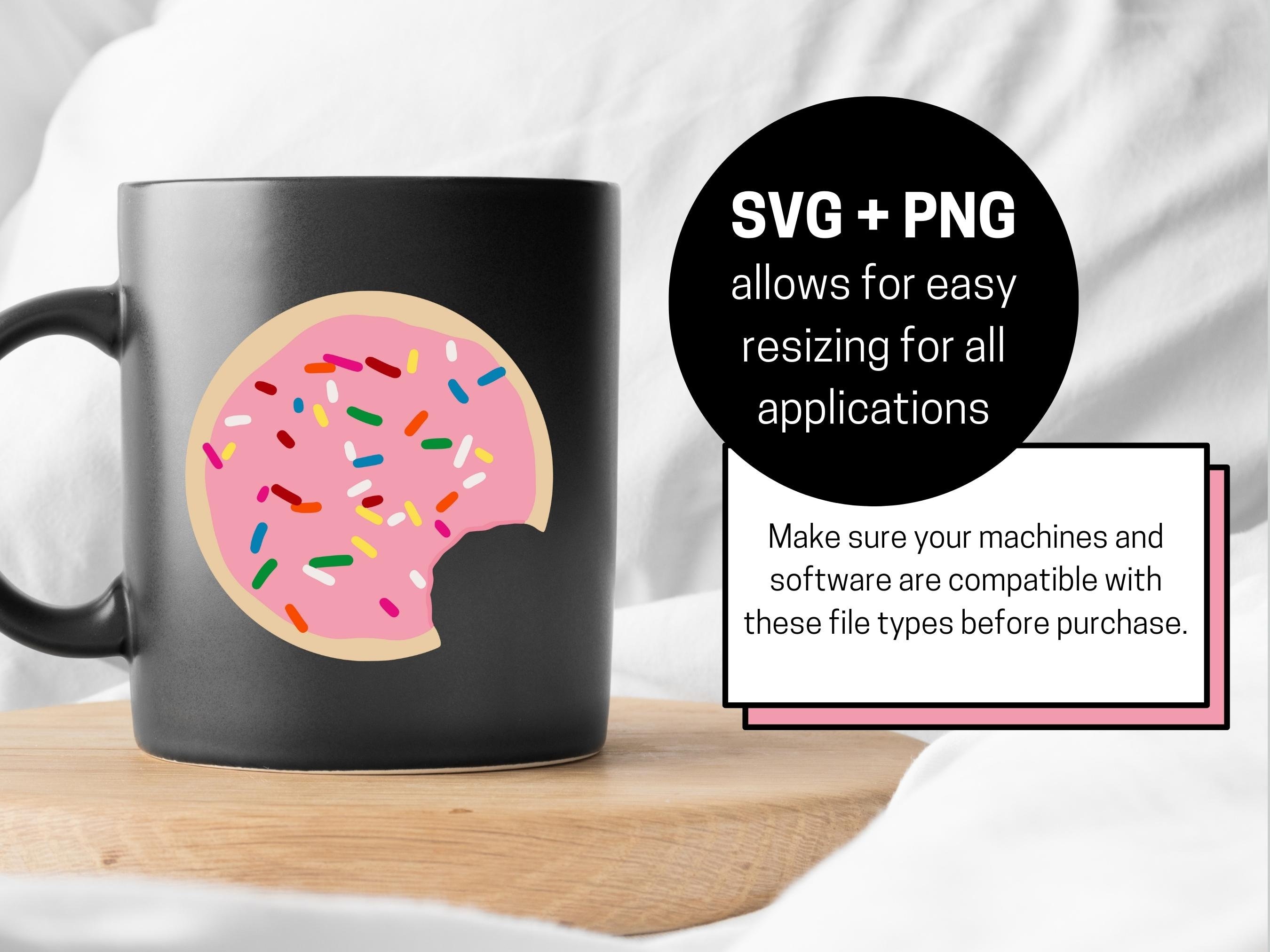 Soft Frosted Sugar Cookies Clipart Pink Sprinkles Dessert - Etsy