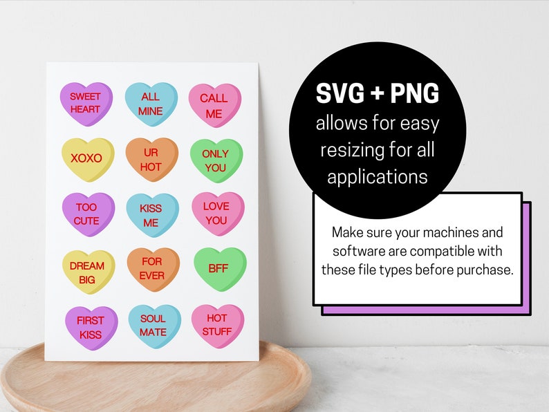 Anti Valentine's Conversation Hearts Clipart Bundle, Funny Rejection ...
