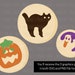 Halloween Sugar Cookie Clipart Bundle, Spooky Cat Pumpkin Ghost Dessert ...