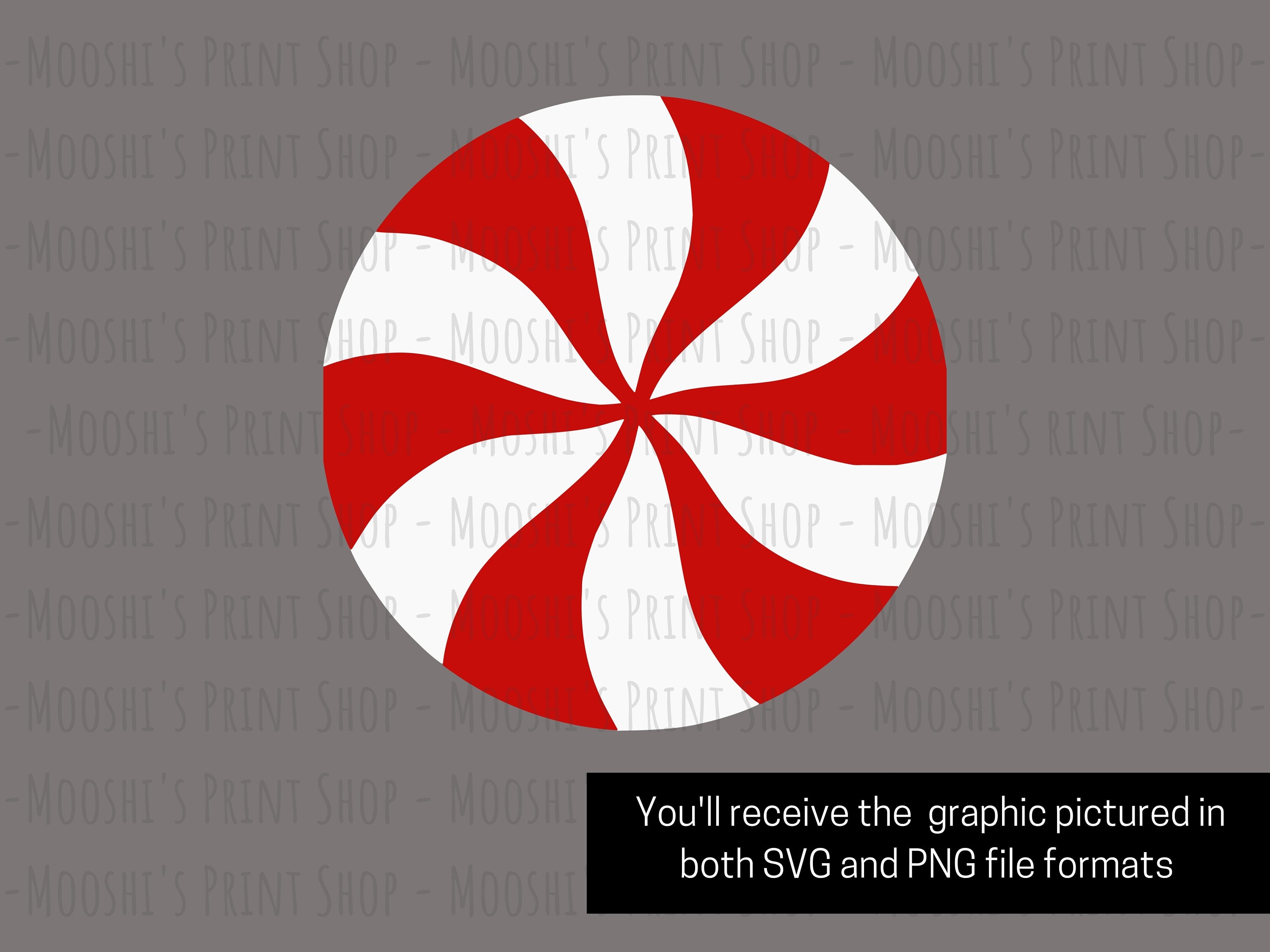 Peppermint Candy Clipart, Trendy Holiday Sweets Xmas Mint Treats ...