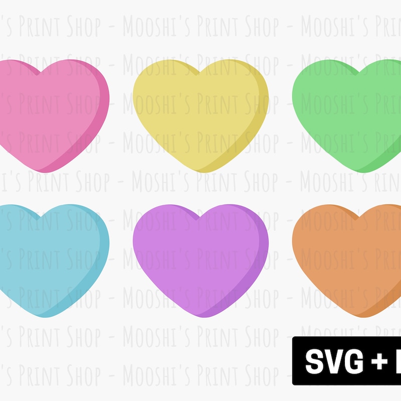 Conversation Hearts - Etsy