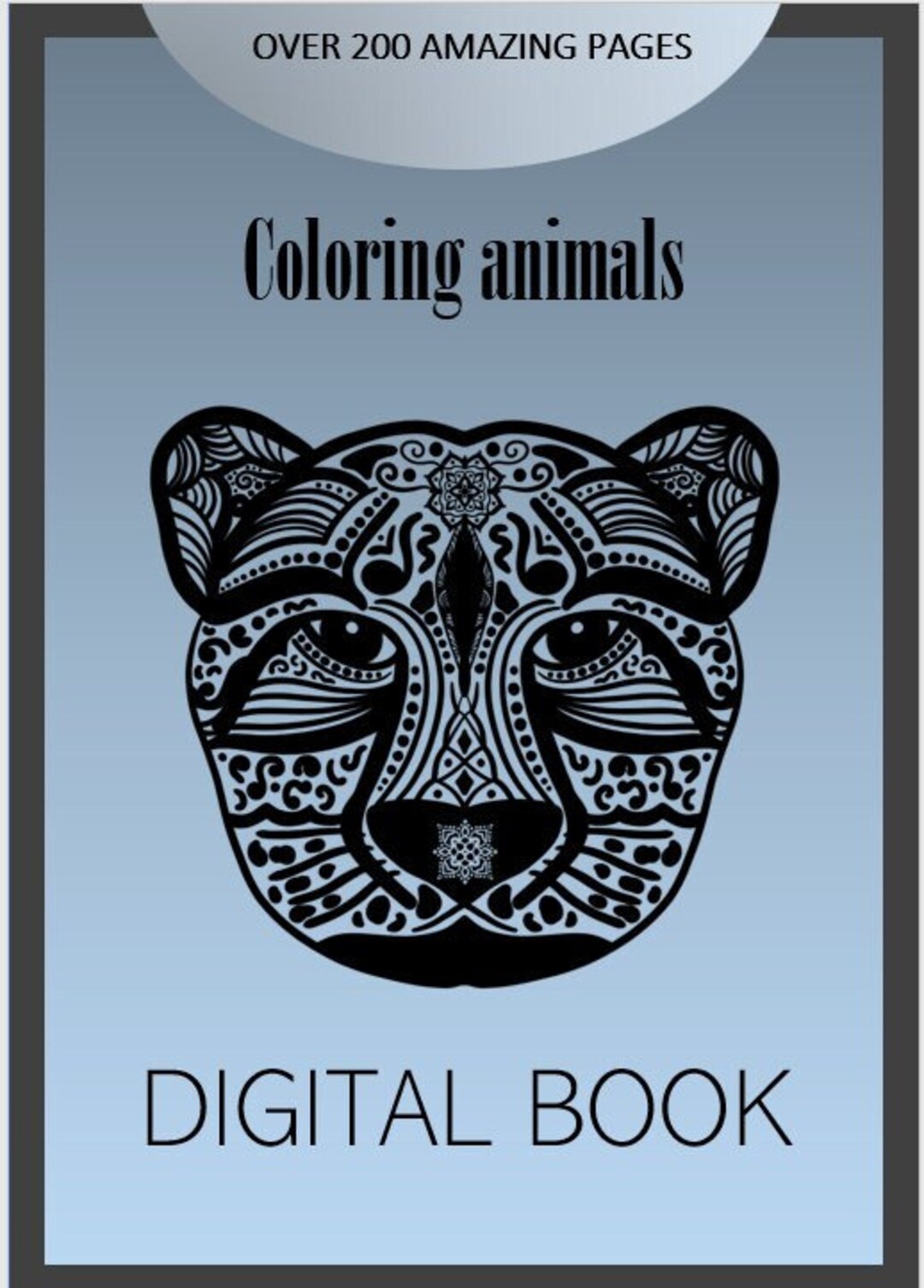 Coloring Pages Animal Book - Over 250 Amazing Coloring Pages (adult ...