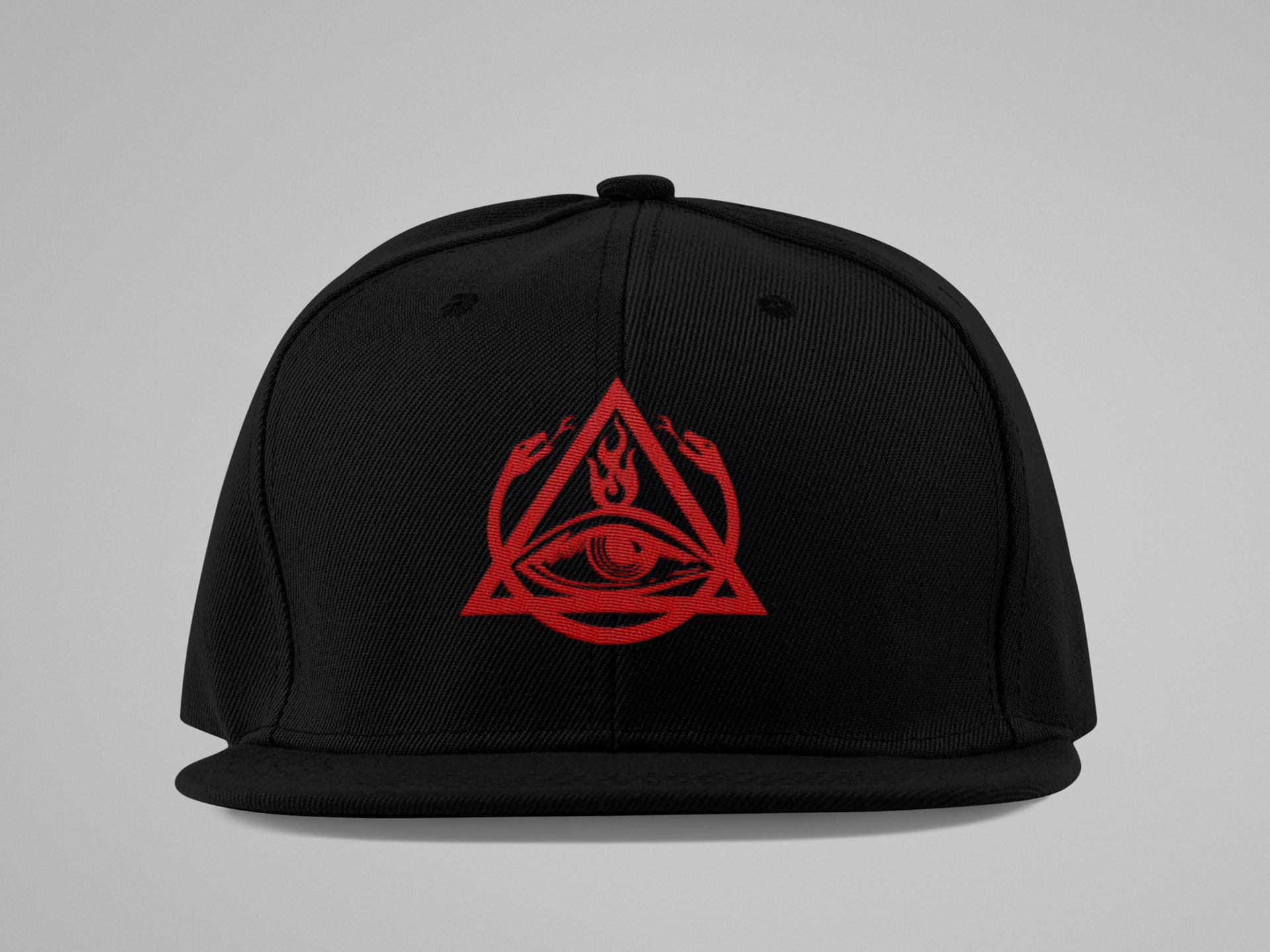 Trendsetter Vision: Elite Snapback With Vintage Eye Symbol, Perfect for ...