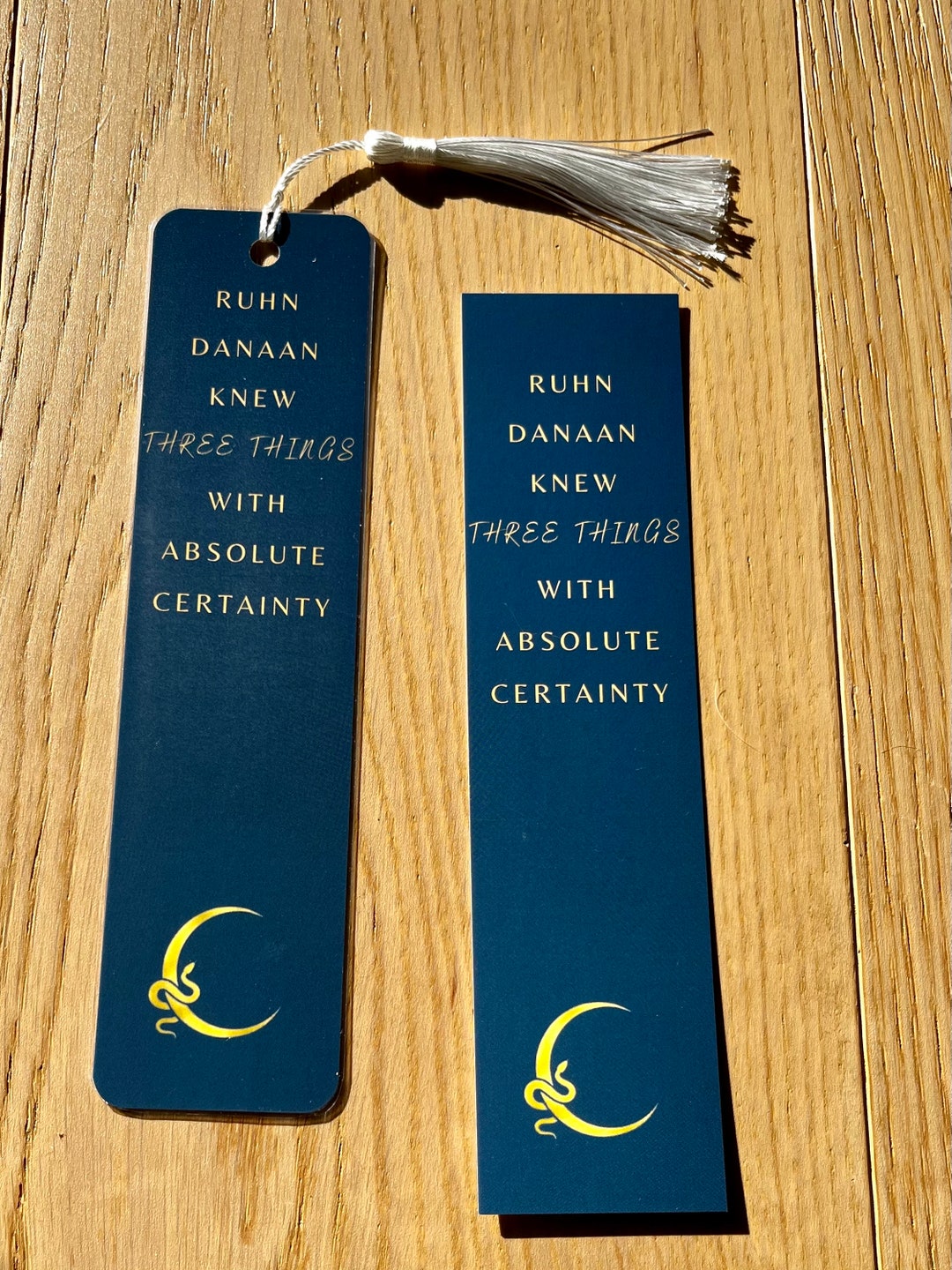 Ruhn Danaan Knew Three Things Crescent City Bookmark Handmade Fan Art ...