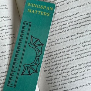 Wingspan Matters; ACOTAR Bookmark (batboys); Handmade Fan Art, A Court ...