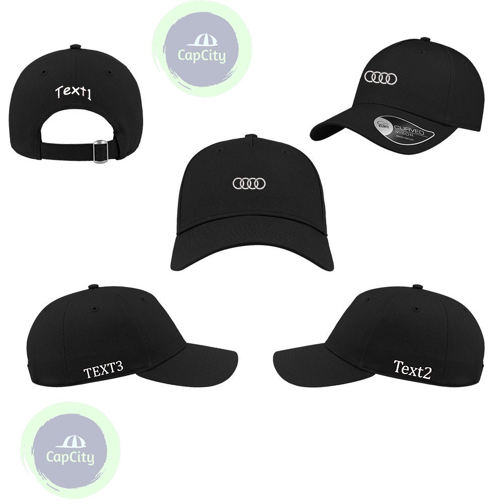 AUDI Cap, Cap With AUDI Logo to Personalize, Sports Cap, Cap With Your ...