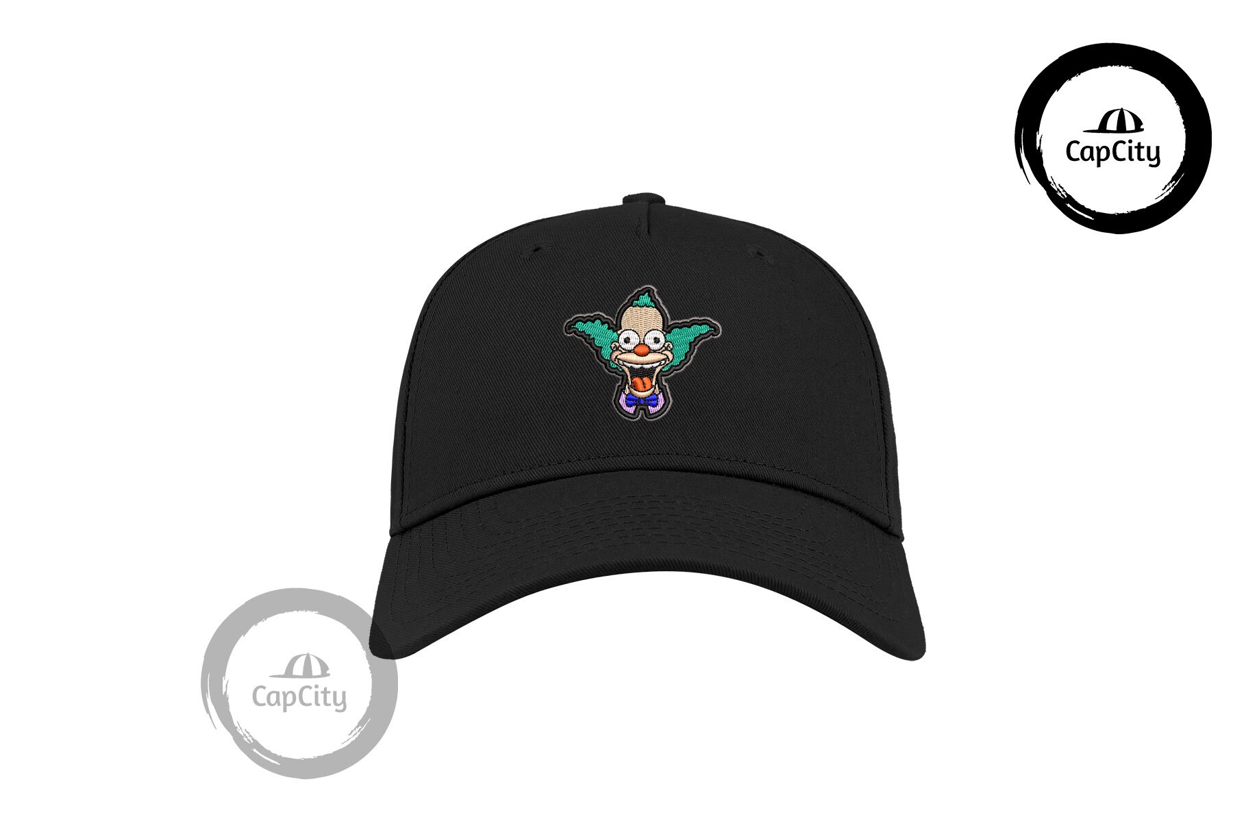 Krusty the Simpsons CAP, Clown Cap, Fantastic Cap, Adjustable Cap, Dad ...