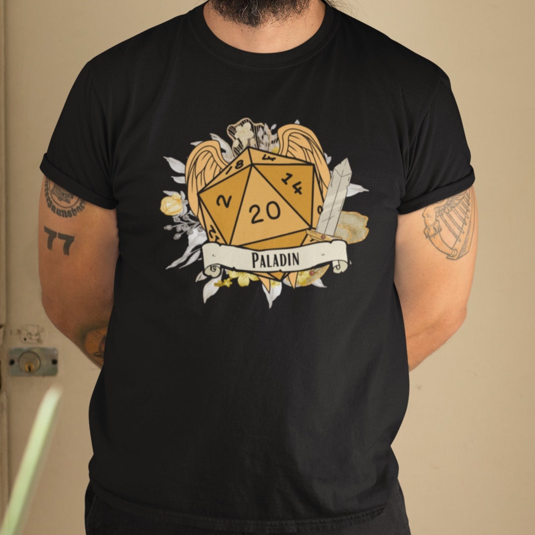 Dnd Paladin T Shirt Dungeons and Dragons Shirt Cute Dnd - Etsy