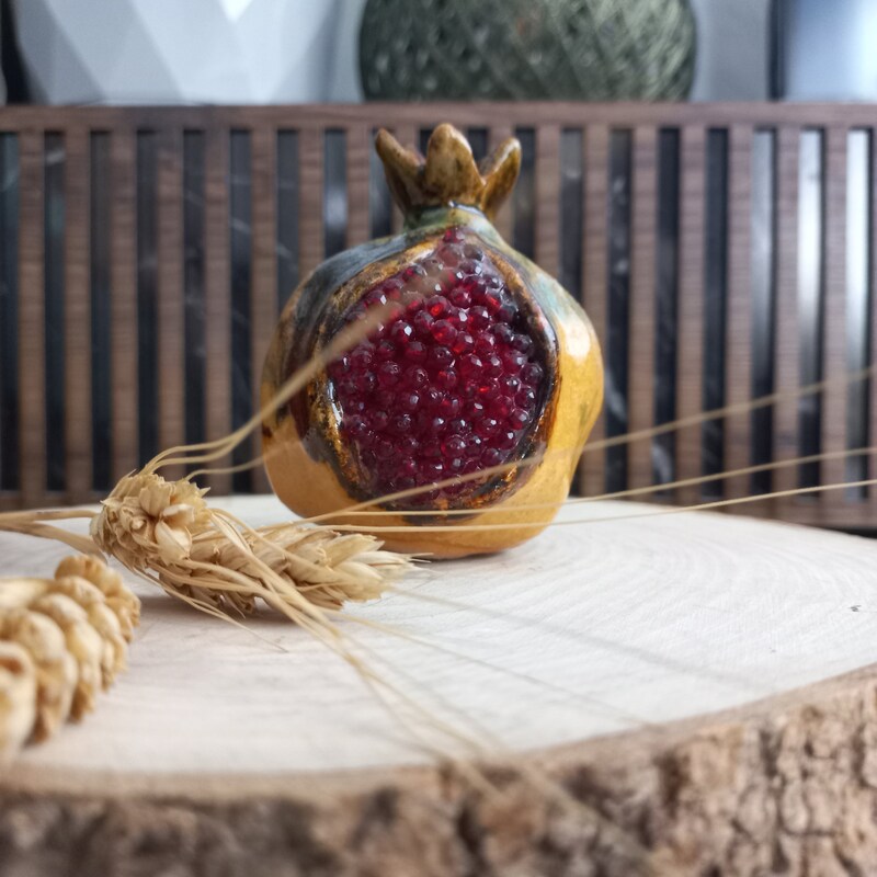 Glass Pomegranate - Etsy