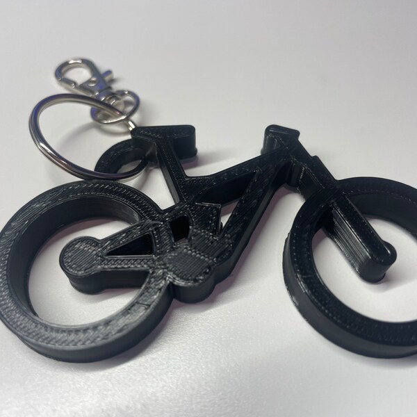 Mountain Bike Keychain - Etsy