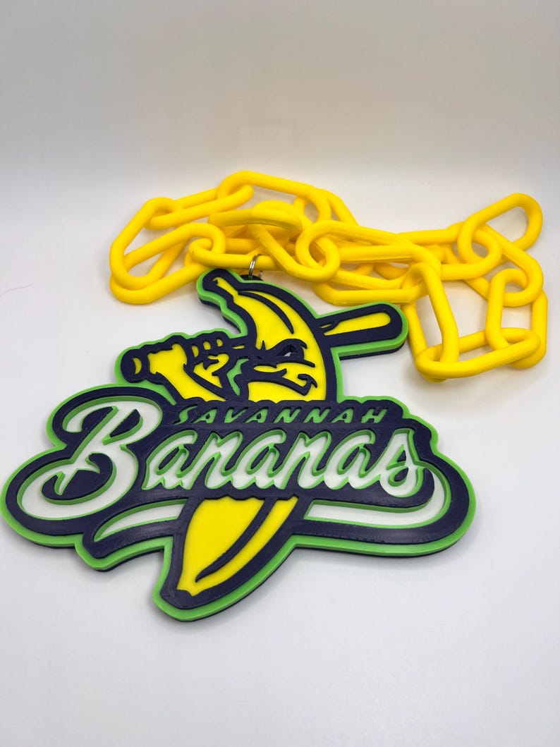 Bananas Baseball Team Hype Chain - Etsy
