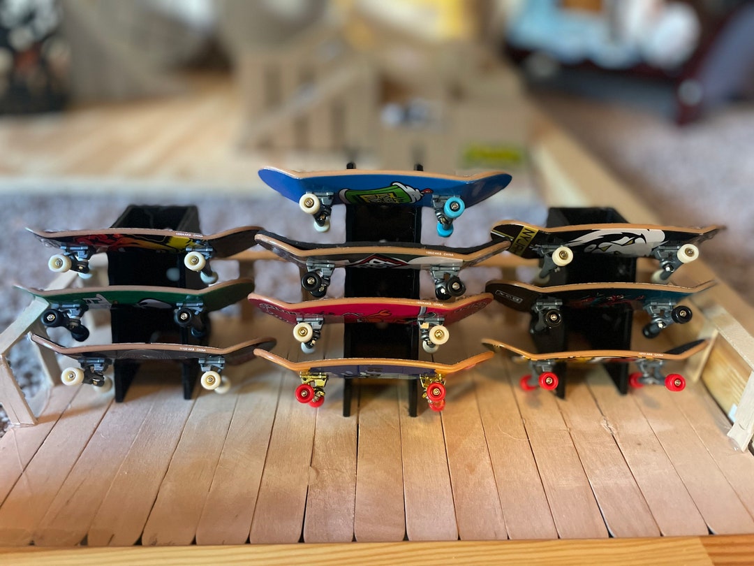 Customized Finger Skateboard Rack - Etsy