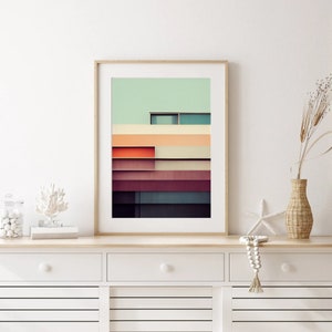 Minimal Architecture Wall Art | Minimal Art Print | Minimalism ...