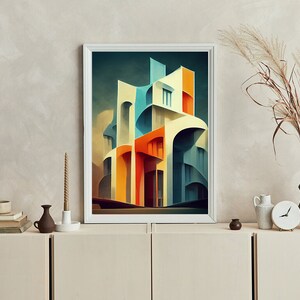 Architecture Wall Art | Expressionist Architecture | Architecture ...